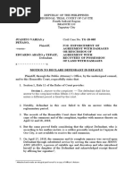 Motion For Issuance of Writ of Execution Sample | PDF | Lawsuit ...