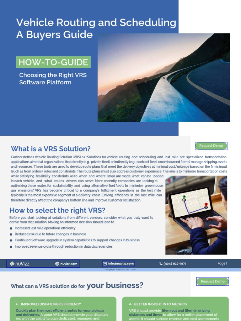 Vehicle Routing & Scheduling | PDF | Routing | Virtual Reality