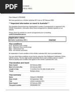 Australian ETA Form - 1554 | PDF | Travel Visa | Privacy