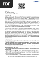 Capgemini Offer Letter | PDF