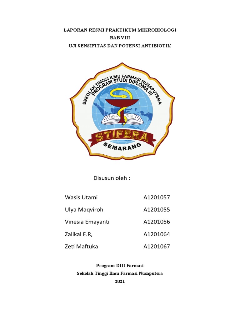Uji Sensitivitas Antibiotik pada Bakteri | PDF | Kesehatan Holistik