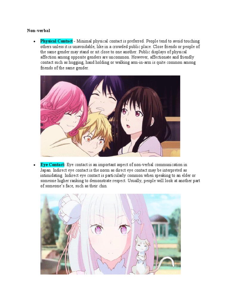 Japanese Nonverbal Communication Insights | PDF | Nonverbal ...