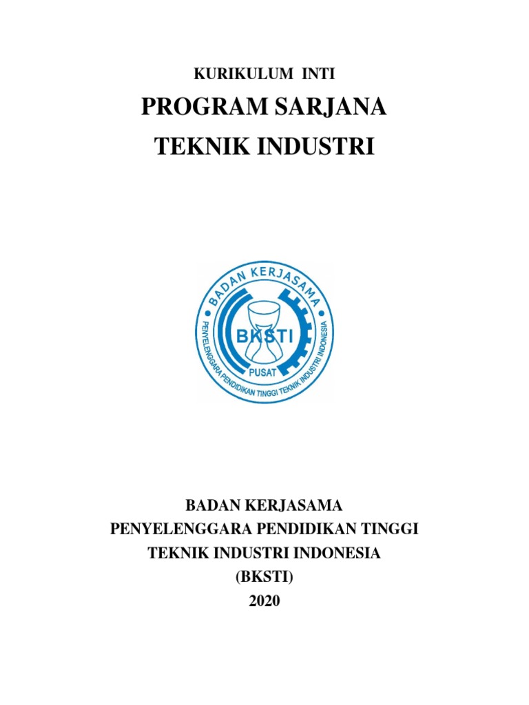 Kurikulum Inti BKSTI Dan Akreditasi Internasional - 24102020 | PDF