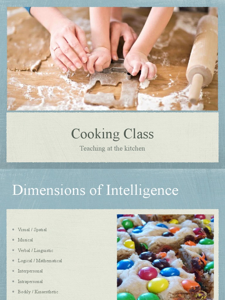 Engaging Cooking Class Strategies | PDF