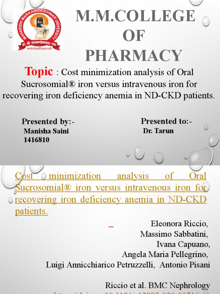 Cost Minimization Analysis Pdf
