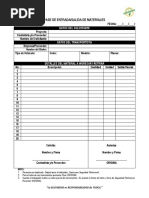 Formato de Nota de Salida de Almacén | PDF