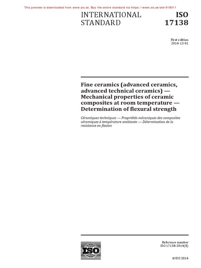 Iso 17138 2014 en PDF | PDF | International Organization For ...
