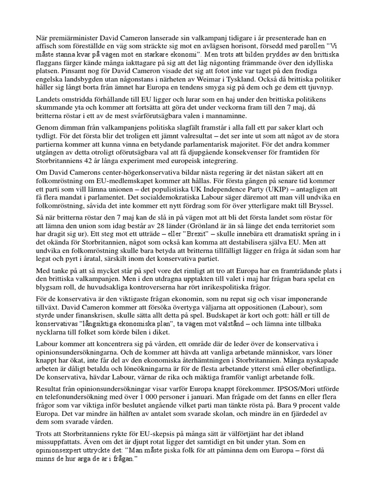 50 Svenska Texter | PDF