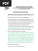 Formulario para Licencias sin Goce de Salario | PDF | Finanzas y dinero