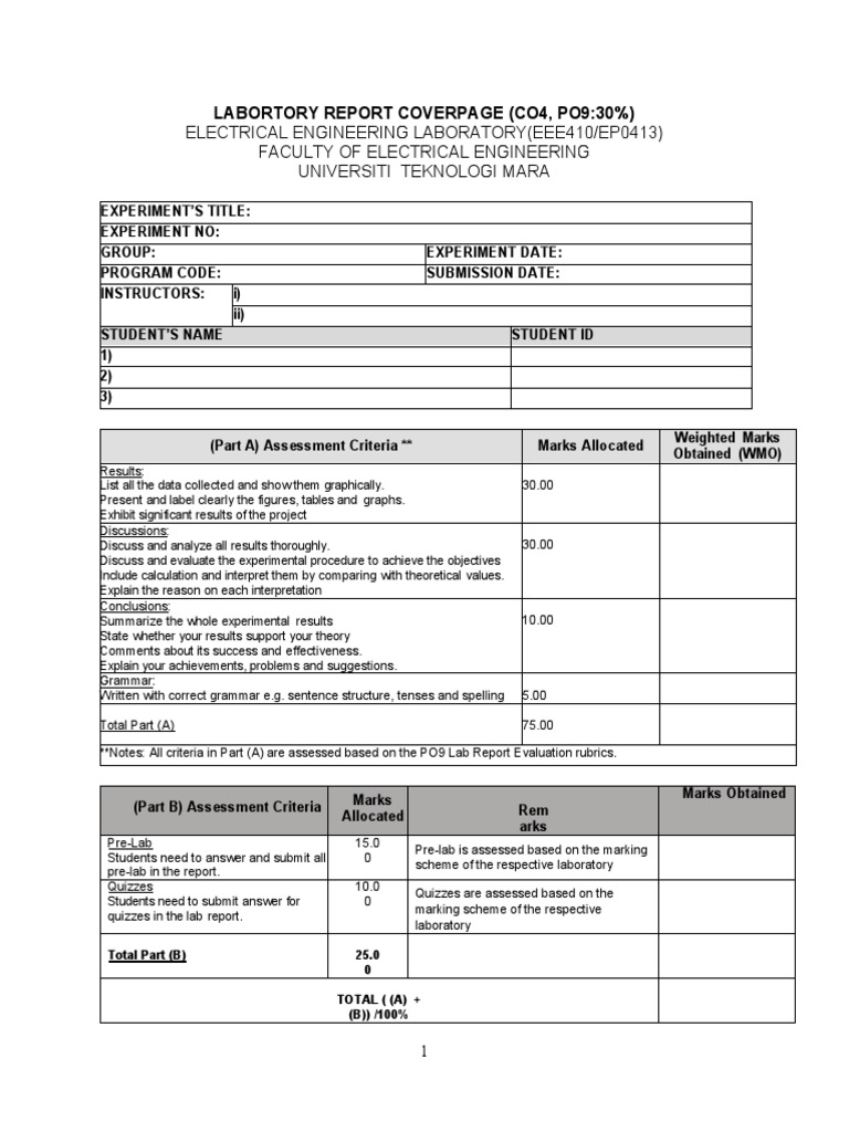 BJT Amplifier Lab Report Guide | PDF | Amplifier | Electronic Circuits