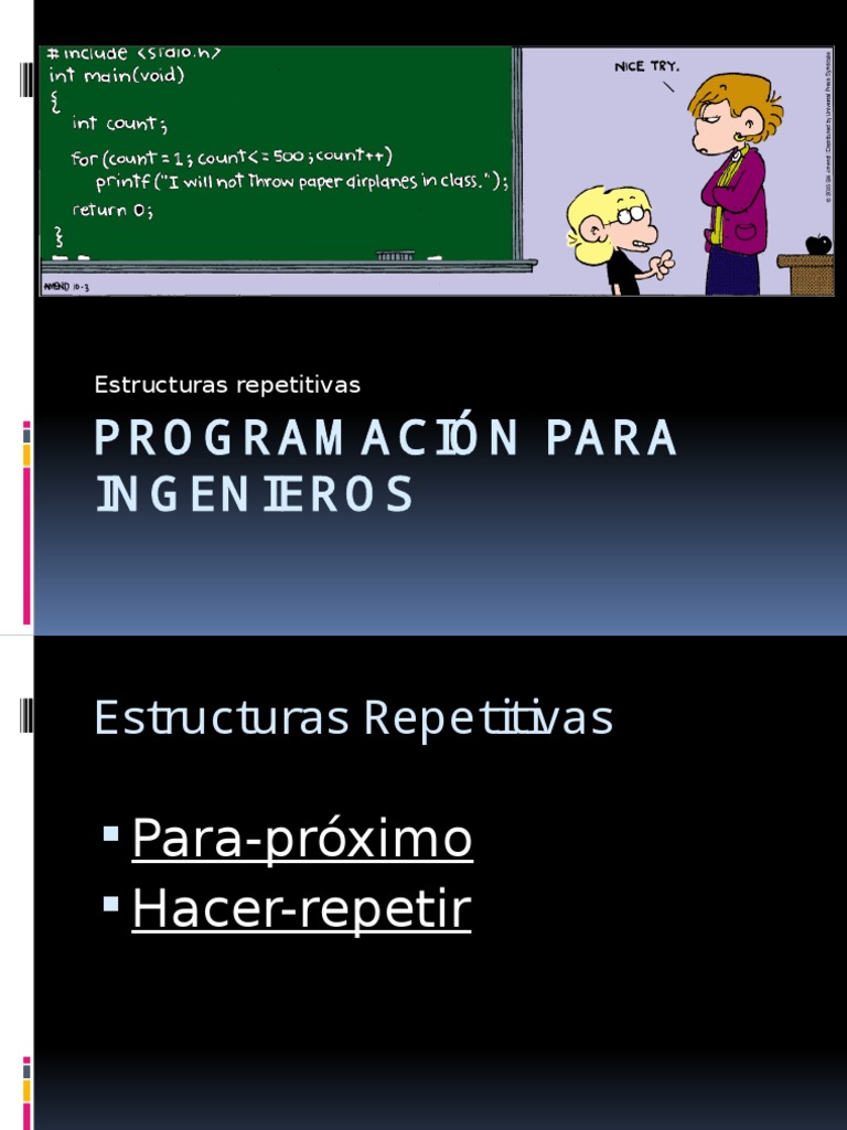 Estructuras Repetitivas | PDF