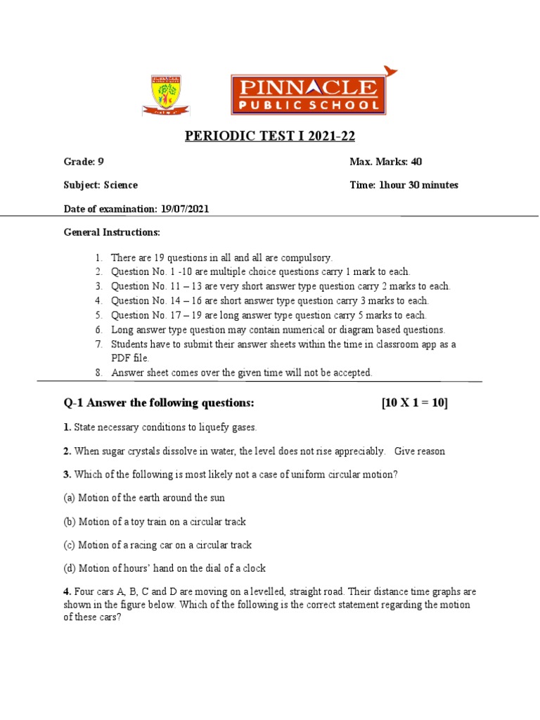 Grade 9 - UT 1 - Science | PDF | Cell Nucleus | Cell Biology