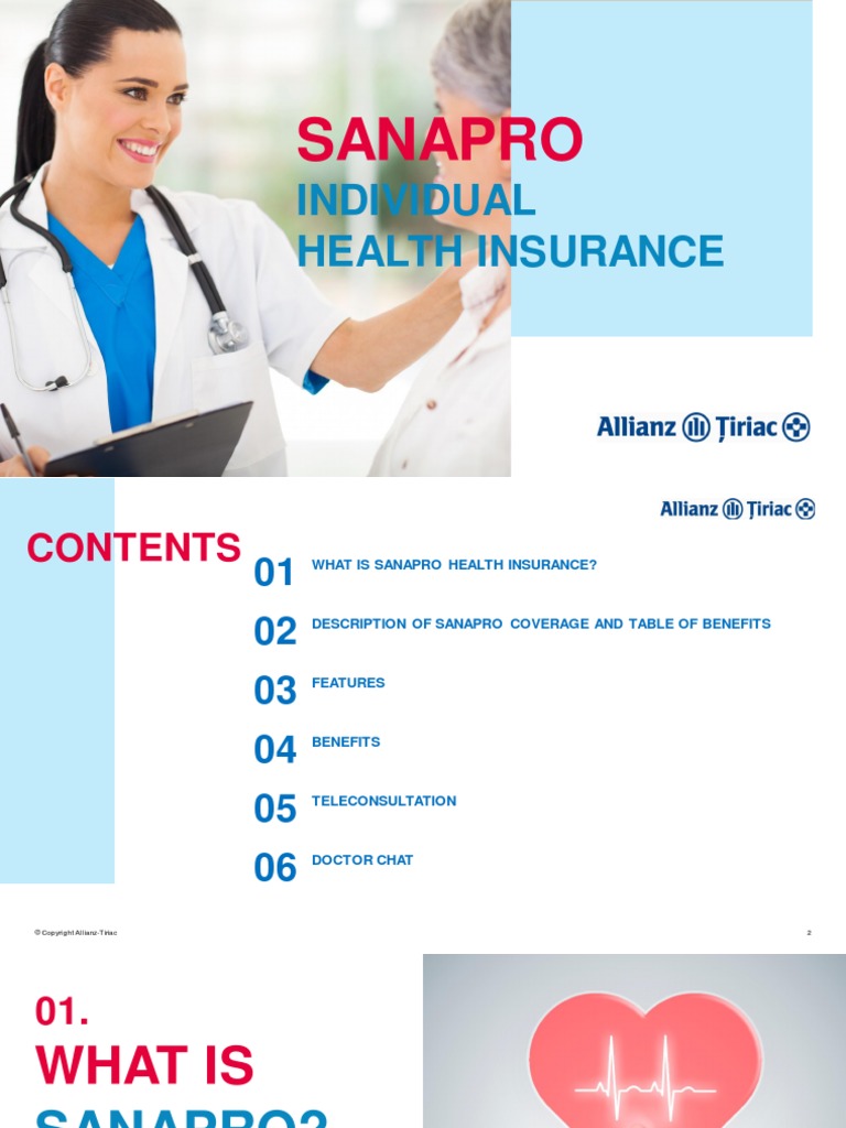 SanaPro Individual Health Insurance Presentation - 2021 - Final EN ...