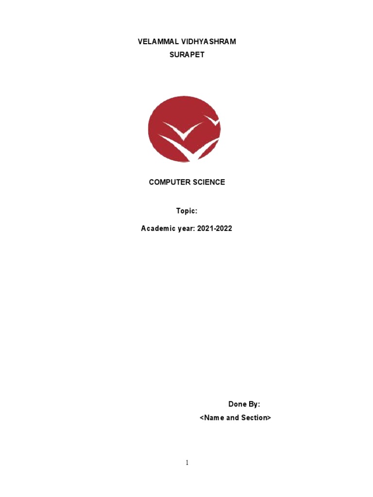 12CS 083 Project Synopsis1 (Format) 12A3 | PDF | Microsoft Windows | 64 Bit Computing