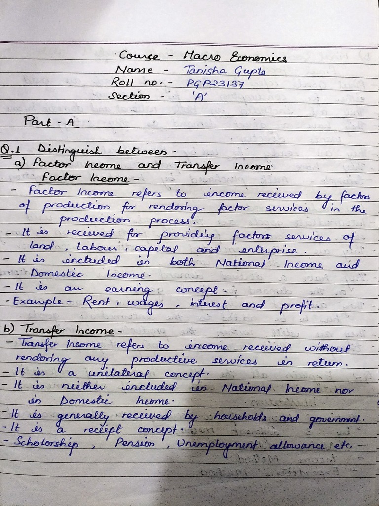 Macro Assignment | PDF