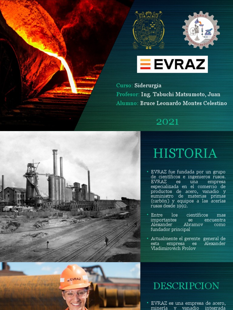 EVRAZ | PDF | Acero | Ciencias fisicas