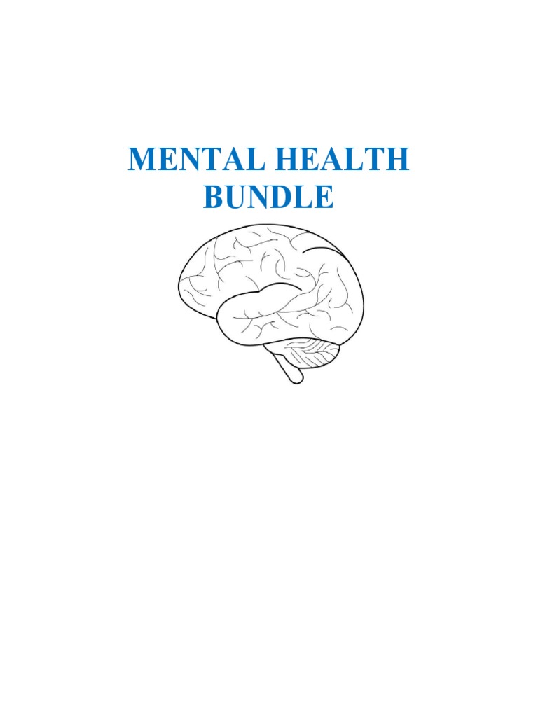 Mental Health Bundle | PDF | Mental Disorder | Psychiatry