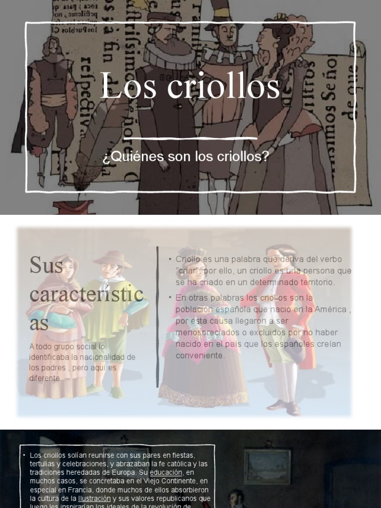 Los Criollos | PDF | Historia