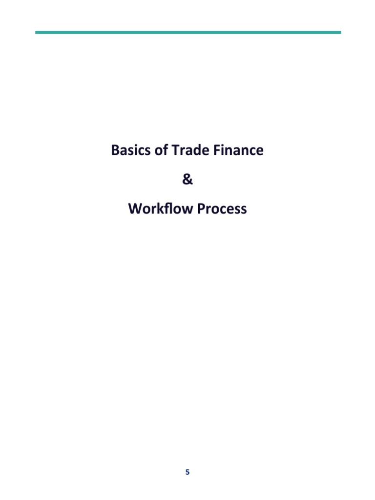 What Is Trade Finance | PDF | Letter Of Credit | Business