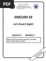 English 10 Quarter 1 Module 3 | PDF | Hades | Orpheus
