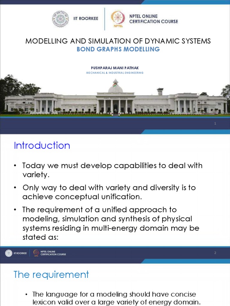 Modelling and Simulation of Dynamic Systems | Download Free PDF | Power ...