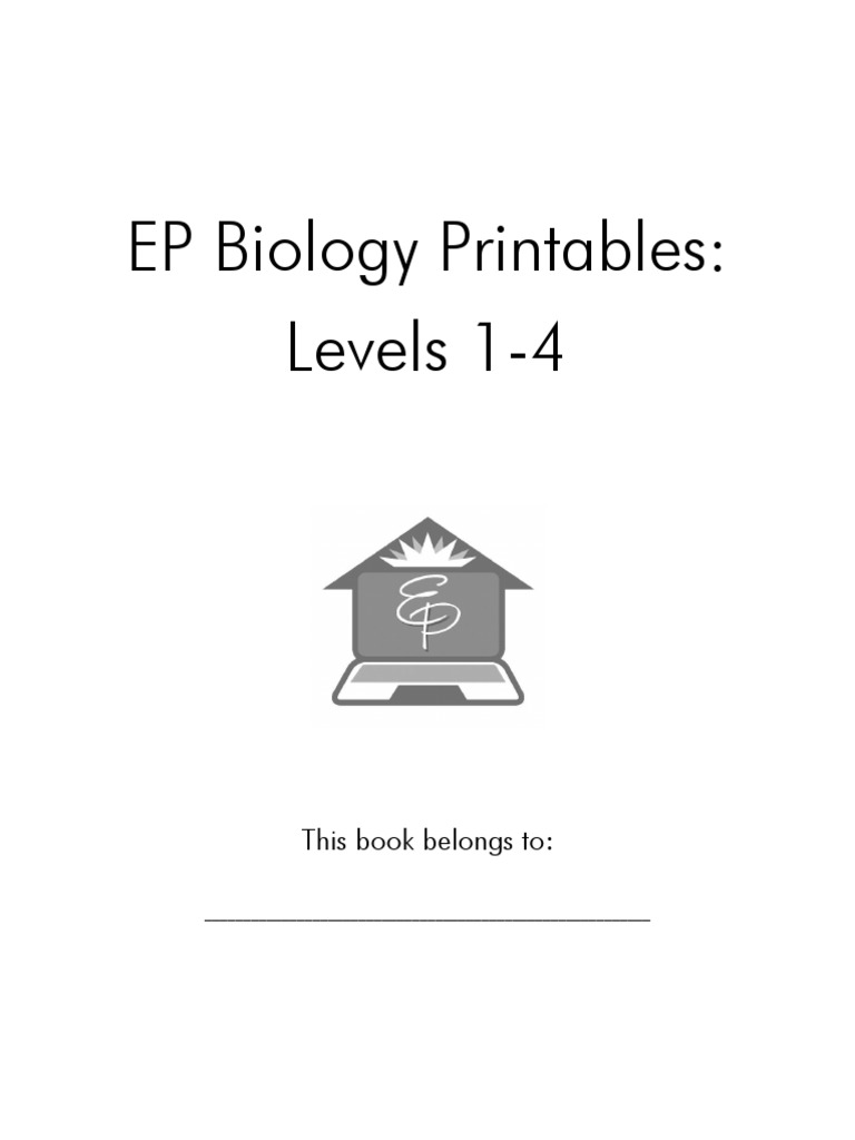 Biology Printables 1 4 For Site | PDF | Cell (Biology) | Human Body