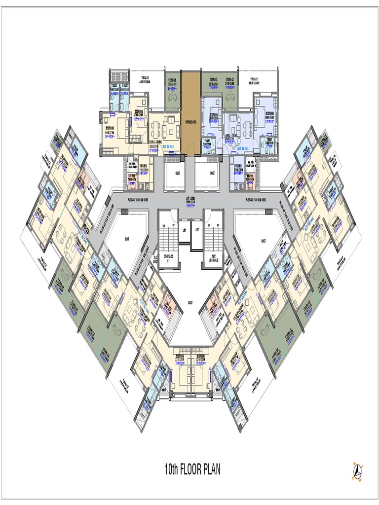10TH Floor Plan | PDF