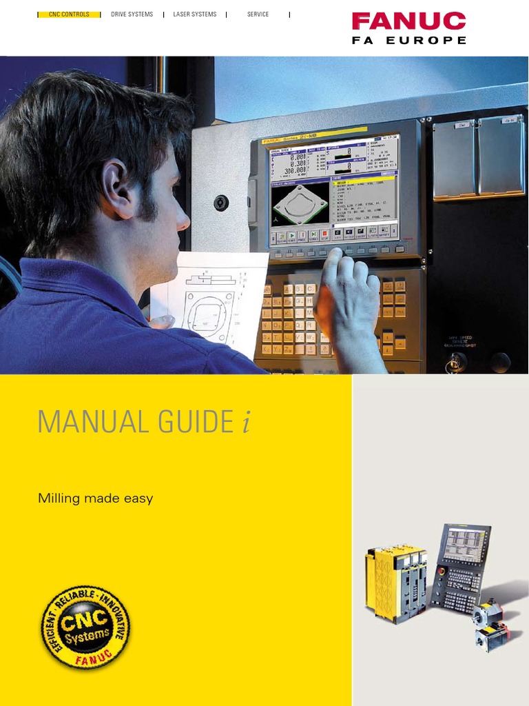 Manual Guide I CNC Milling Made Easy Manual | PDF | Machining ...