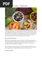 RENI - Guidance Converting Units of Measure For Folate Niacin Vitamins ...