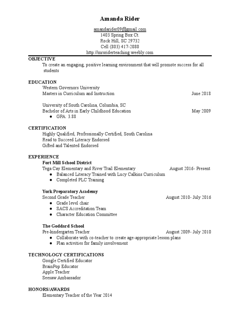 Resume 2022 | PDF