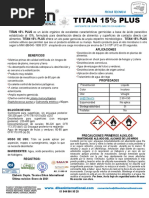 Ficha Técnica Citrosan | PDF | Química | Biología