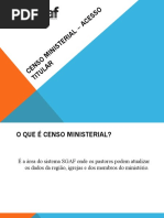 Guia de Acesso e Uso do Sistema ACMS | PDF | Família | Igreja cristã