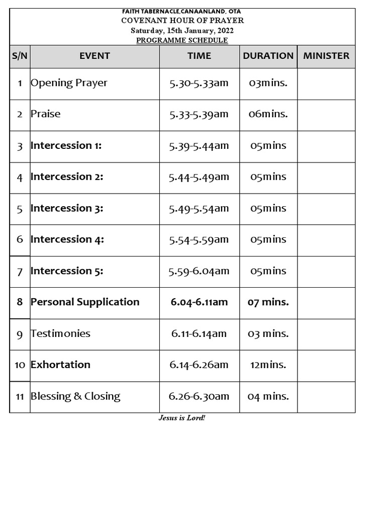 New Chop Schedule Template | PDF | Cooking, Food & Wine
