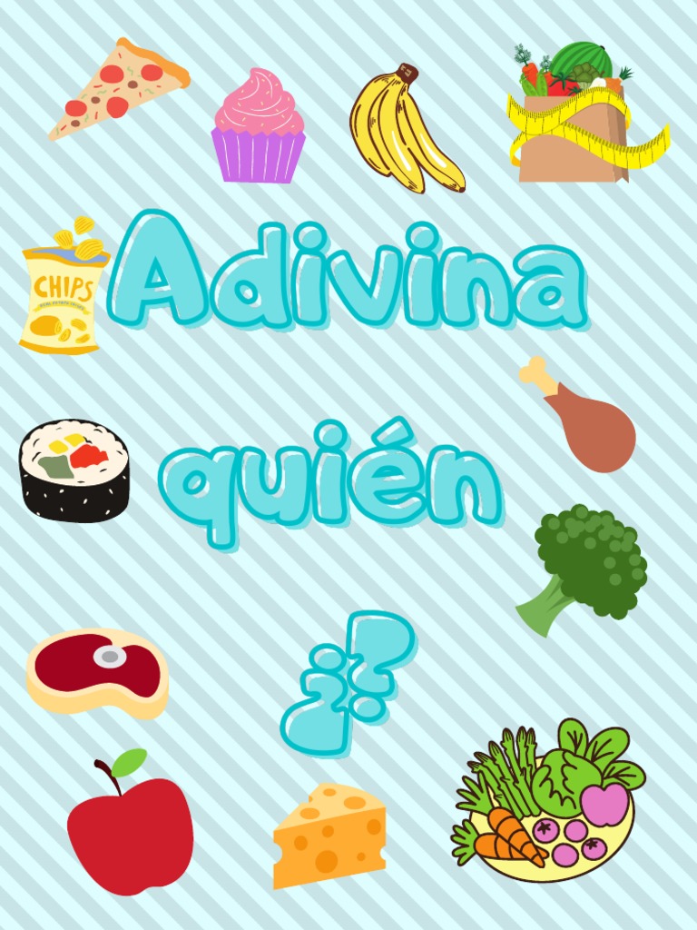 Adivina Quién | PDF | Cocina, comidas y vino | Bienestar