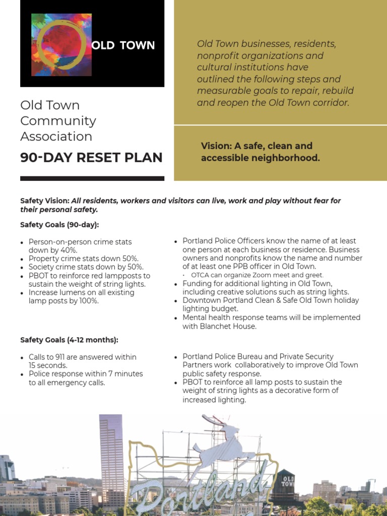 Old Town 90-Day Reset Plan | PDF