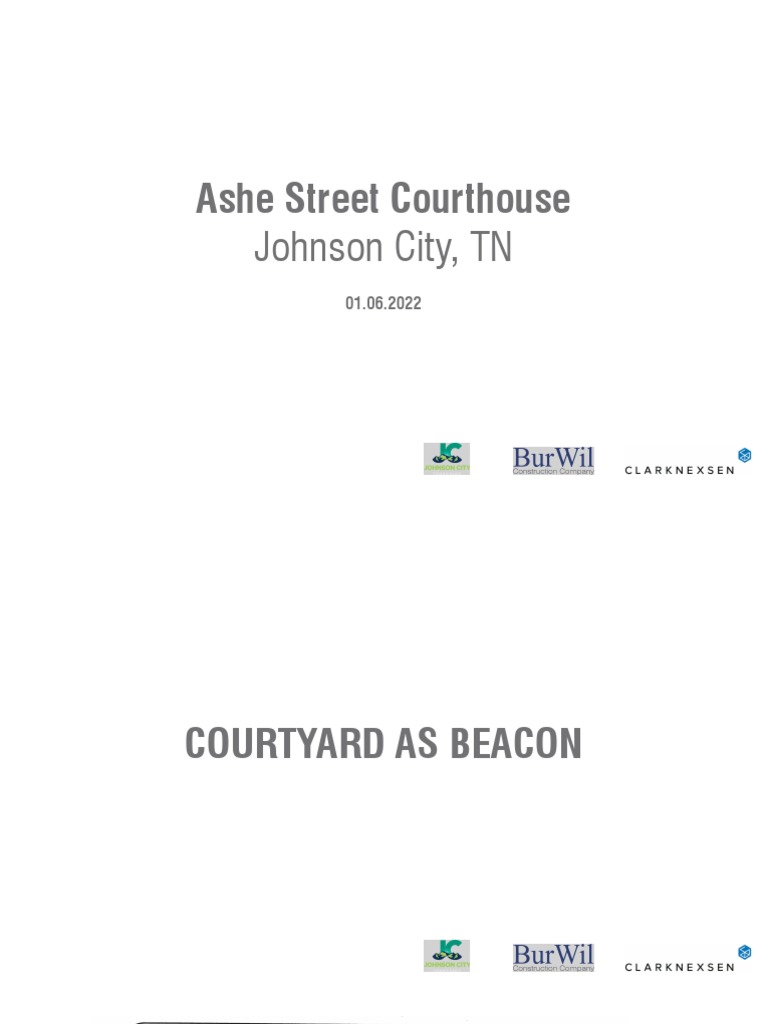 Ashe Street Courthouse Design Options | PDF
