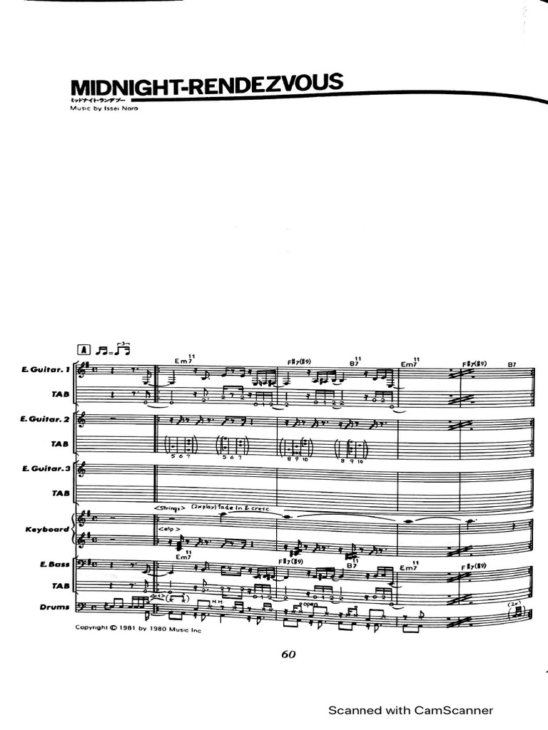 Casiopea - Midnight Rendevous 1979 1 | PDF