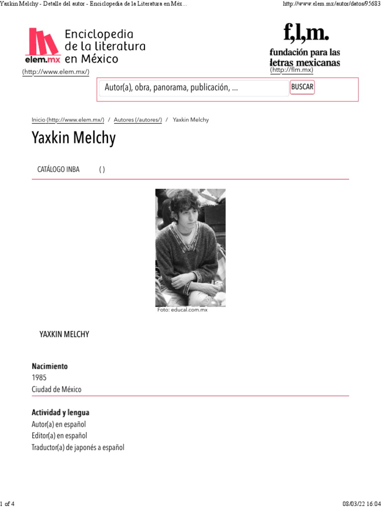 Yaxkin Melchy | PDF