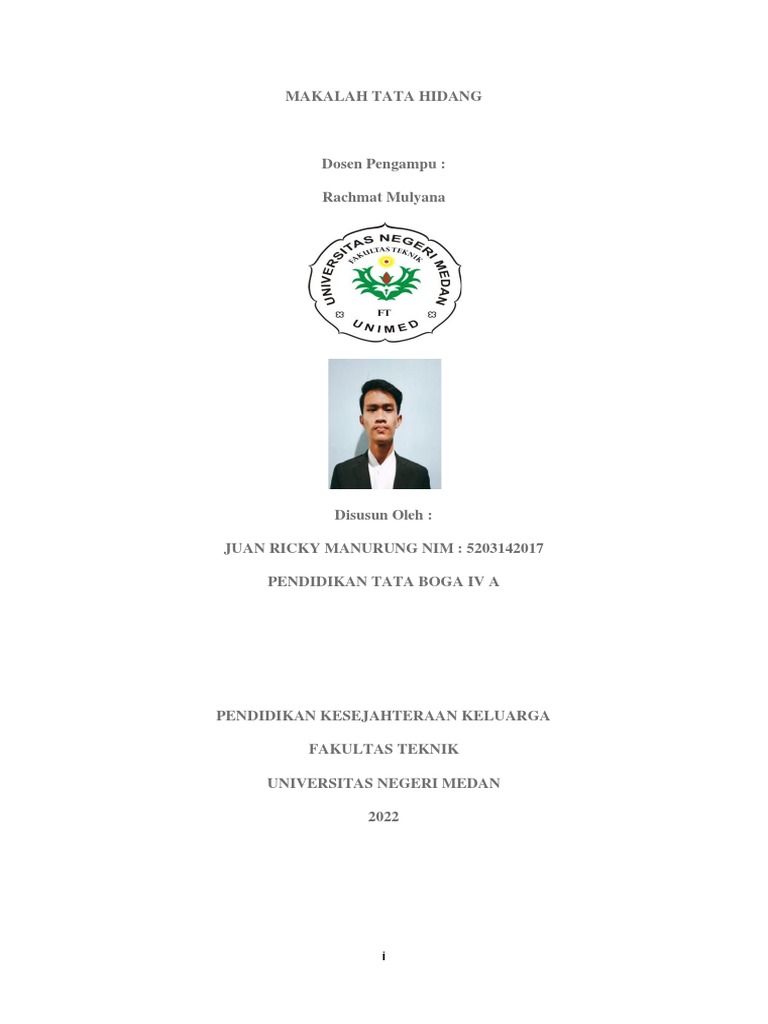 Tabel Maner Mkalah | PDF