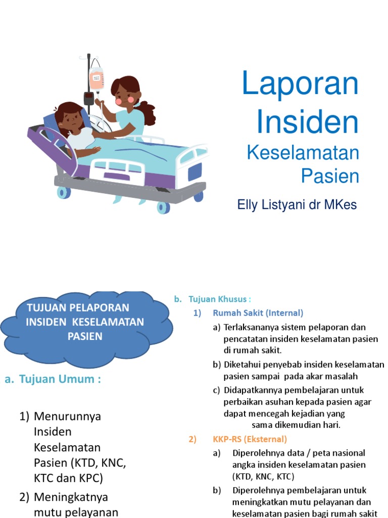 Pelaporan Insiden Keselamatan Pasien | PDF