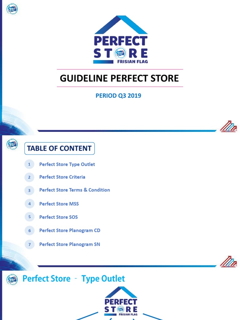 GUIDELINE PERFECT STORE - Revisi Sent Area | PDF