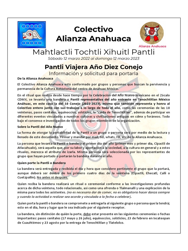 Solicitud Pantli 10 Conejo AA | PDF | Ciencias sociales