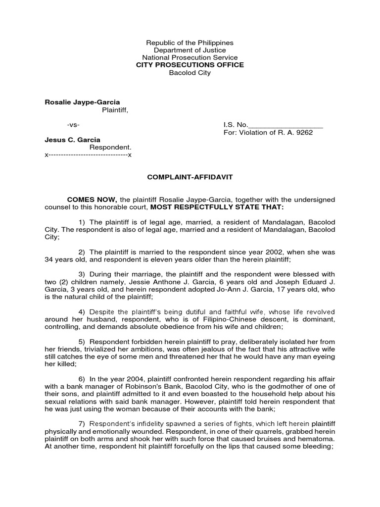 Complaint Affidavit | PDF | Lawsuit | Justice