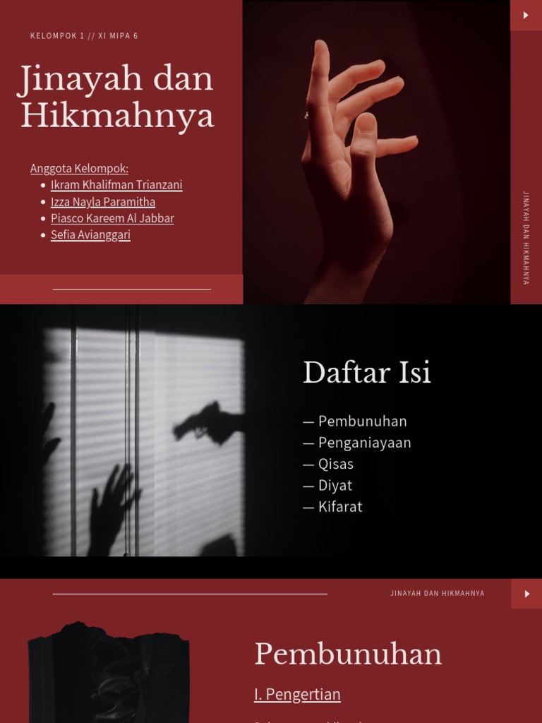 Jinayat Dan Hikmahnya | PDF