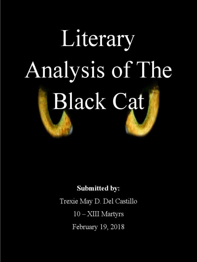 Literary Analysis of The Black Cat | PDF | Edgar Allan Poe | Narration