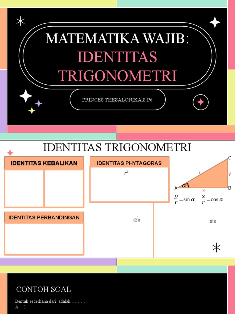 Identitas Trigonometri | PDF