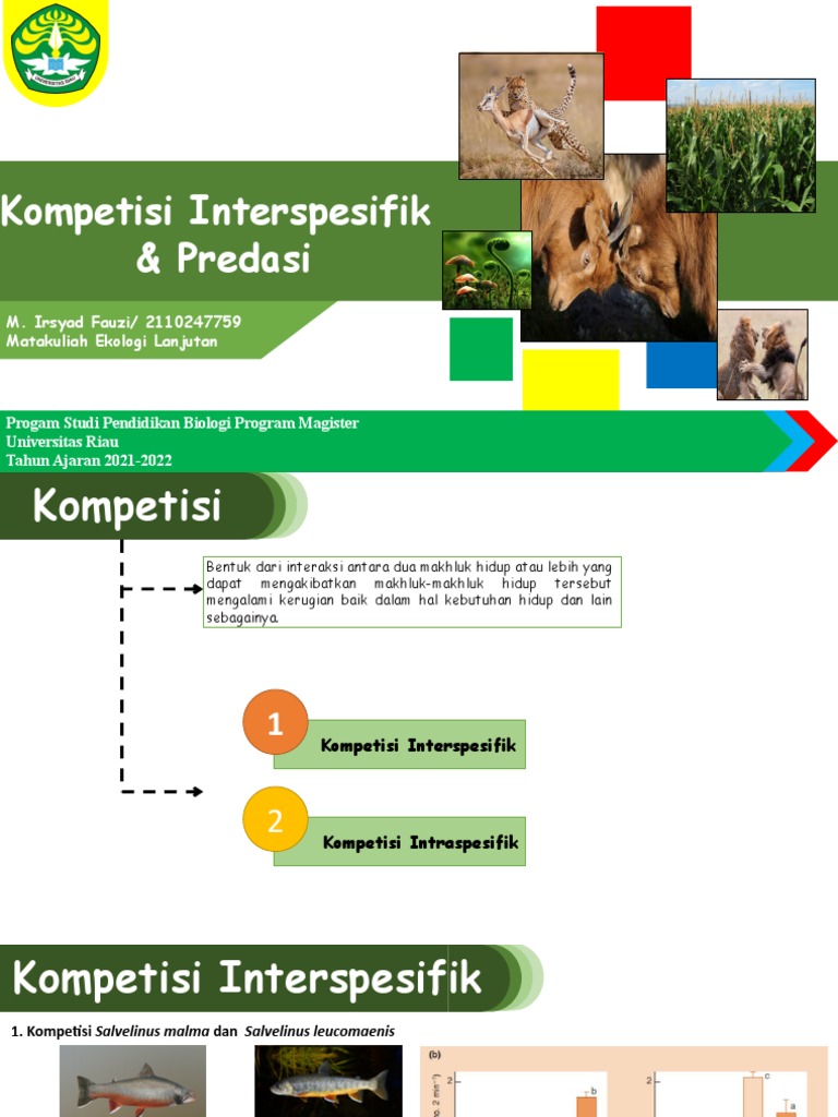Interaksi Kompetisi Antara Spesies | PDF | Sains & Matematika