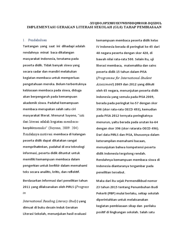 IMPLEMENTASI GLS DI SMP KUDUS | PDF