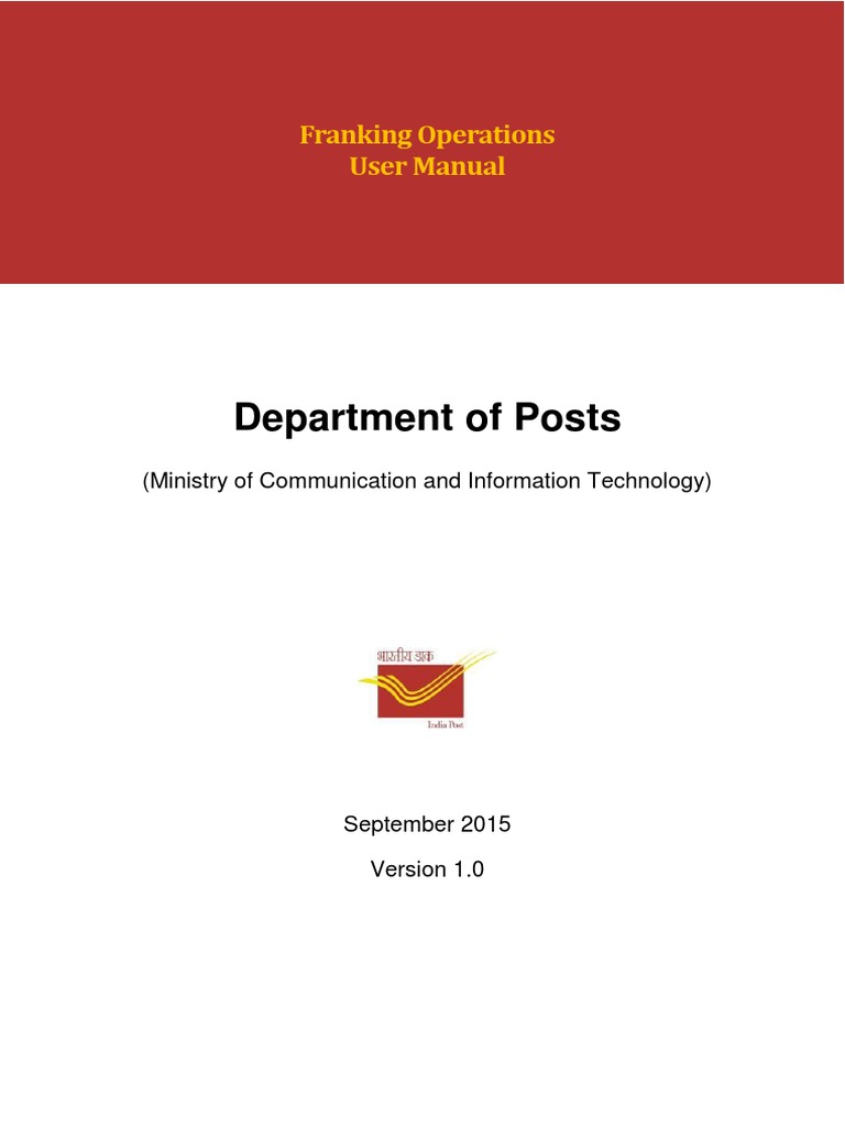 Franking User Manual V2.0 | PDF | Login | Password