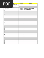 Form Ceklist Kebersihan Toilet + Ruangan | PDF